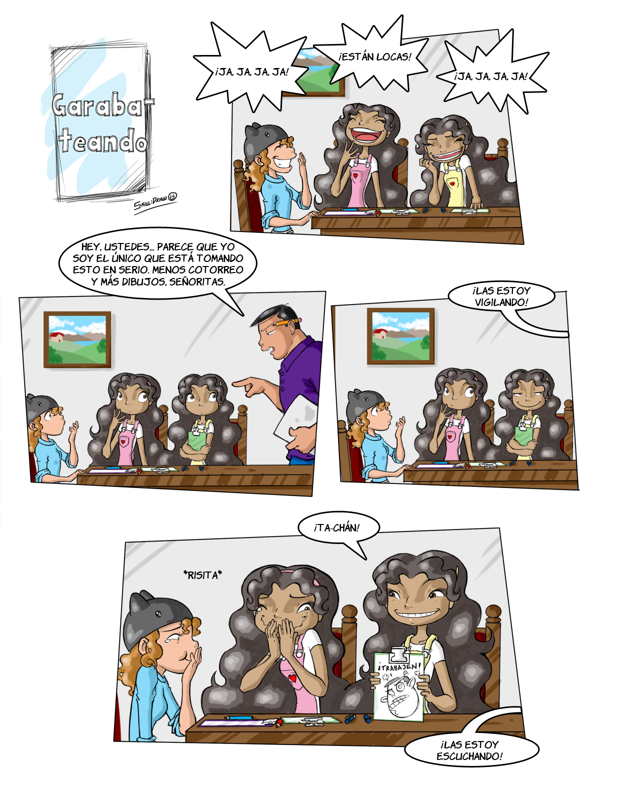 What’s so Funny?|¿Por qué la risa? – Doodling Around|Garabateando