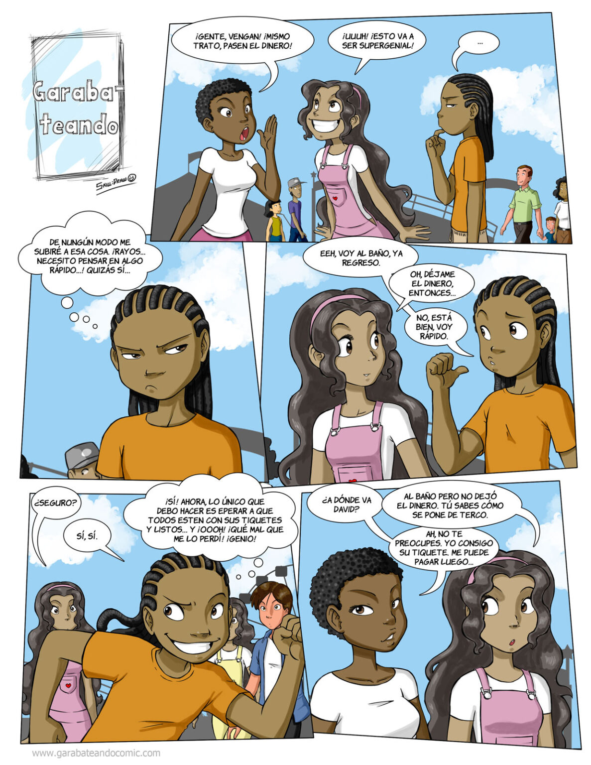 Think of something|Pensar en algo – Doodling Around